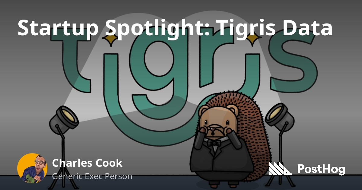 Startup Spotlight: Tigris Data - PostHog